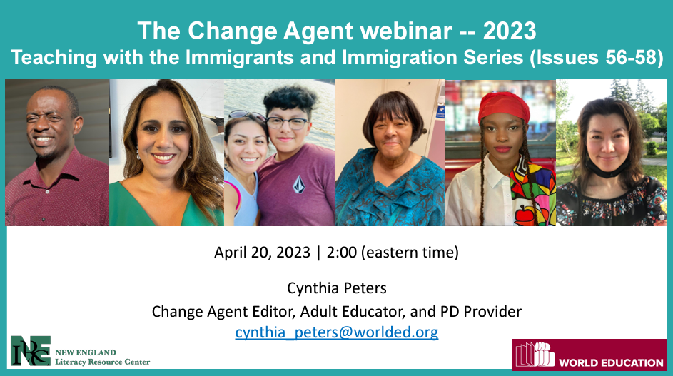 Teaching with the Immigrants and Immigration Series of The Change Agent - New England Literacy ...